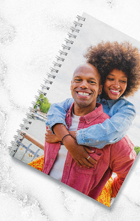 Cahier personnalisé avec photos