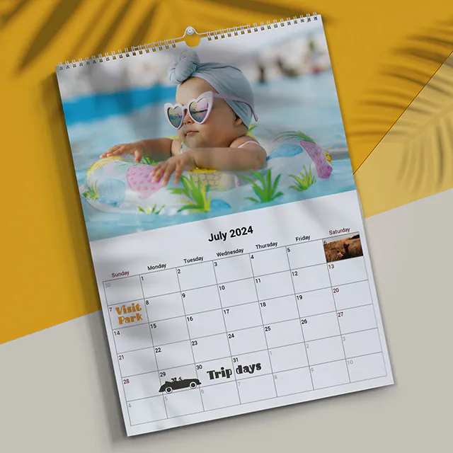 Calendrier Photo & Agenda Personnalisé 2024 | Printerpix
