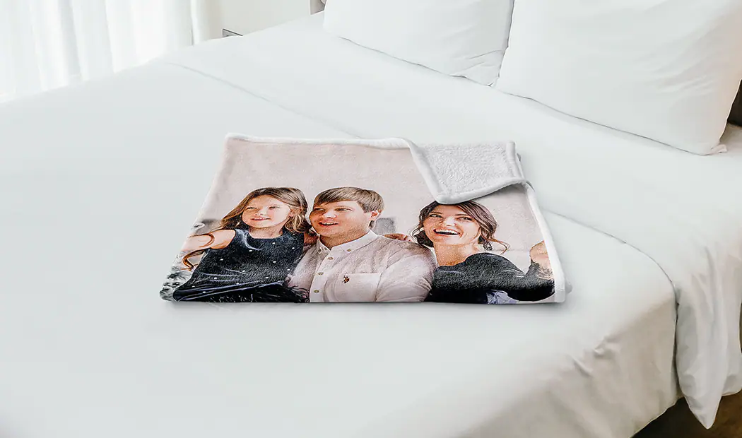 Plaid Personnalisé Photo | Couverture Photo Online