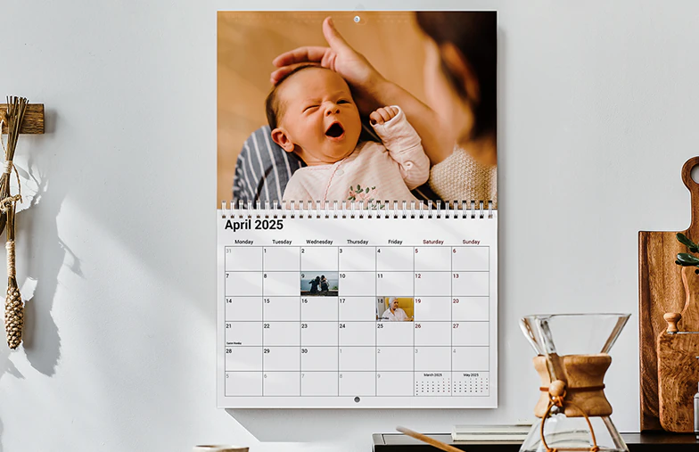 Calendrier Mural Simple | Calendriers Photo 13 Pages